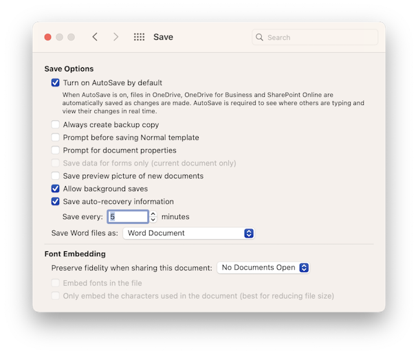 How To Recover An Unsaved Word Document On Your Mac